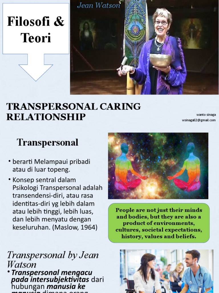 Presentasi Transpersonal Caring Relationship | PDF