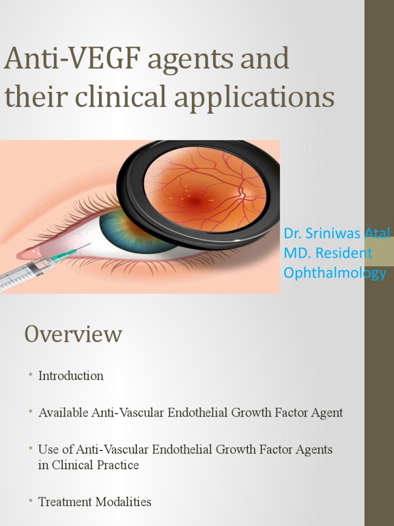 Anti-VEGF Agents and Their Clinical Applications: Dr. Sriniwas Atal MD ...
