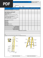 Checklist Pre Uso Escaleras | PDF