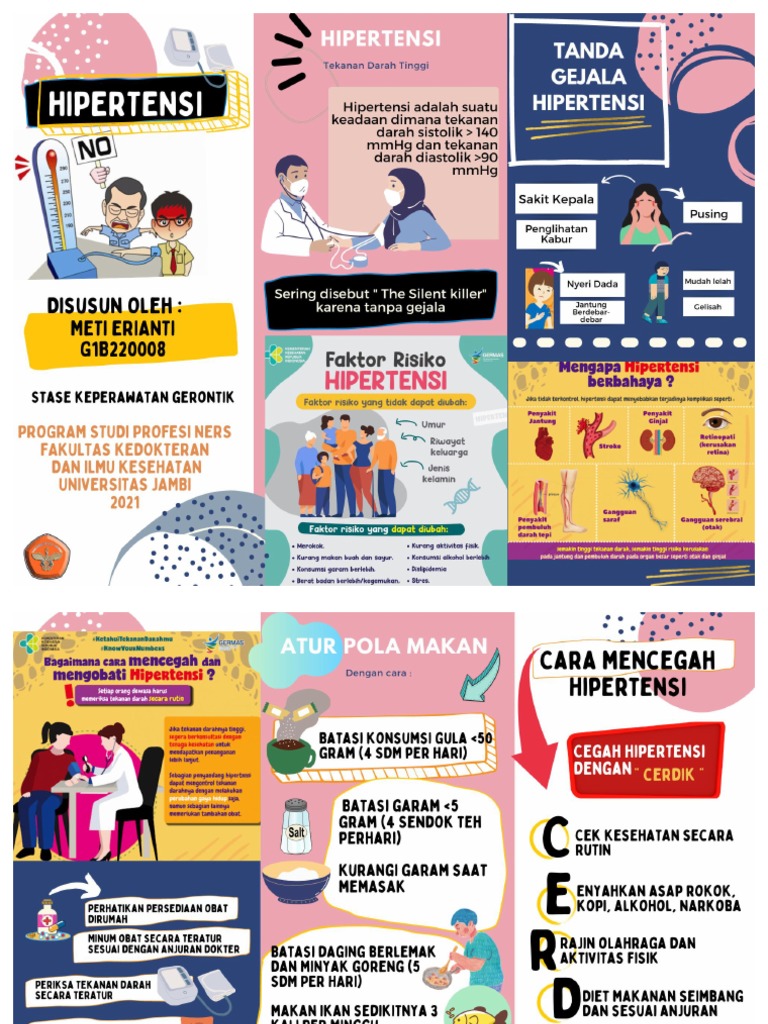Leaflet Hipertensi | PDF