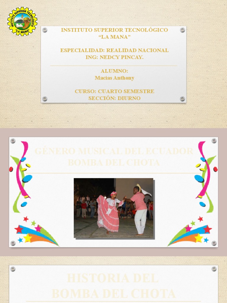 La historia y origen de la bomba del Chota, un género musical ...