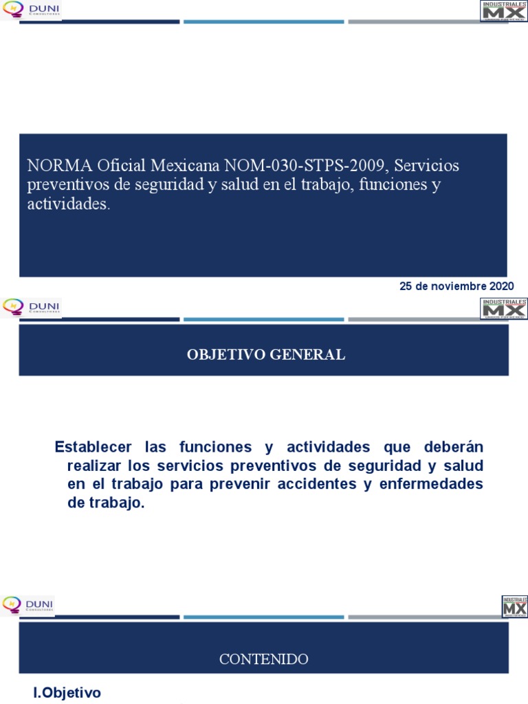 Seguridad y Salud en el Trabajo: NOM-030-STPS | PDF | Seguridad | Bienestar