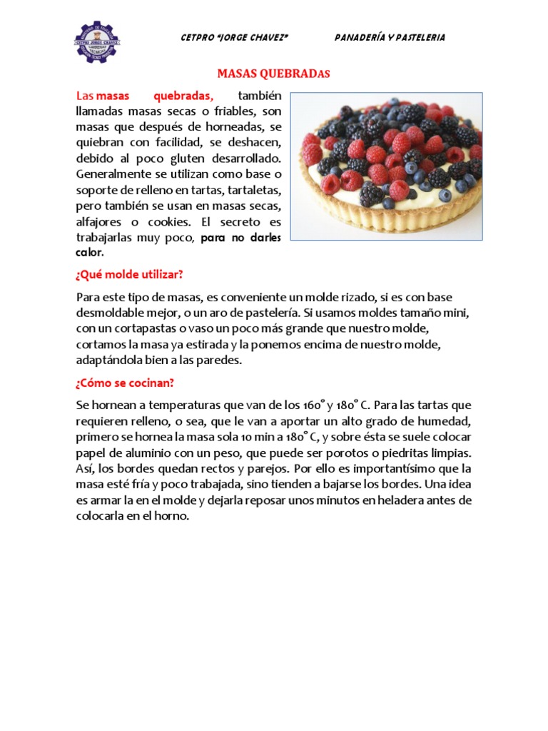 La Masa Quebrada | PDF