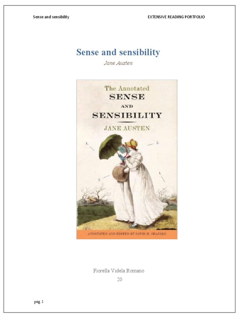Sense and Sensibility: Jane Austen | Download Free PDF | Sense And ...