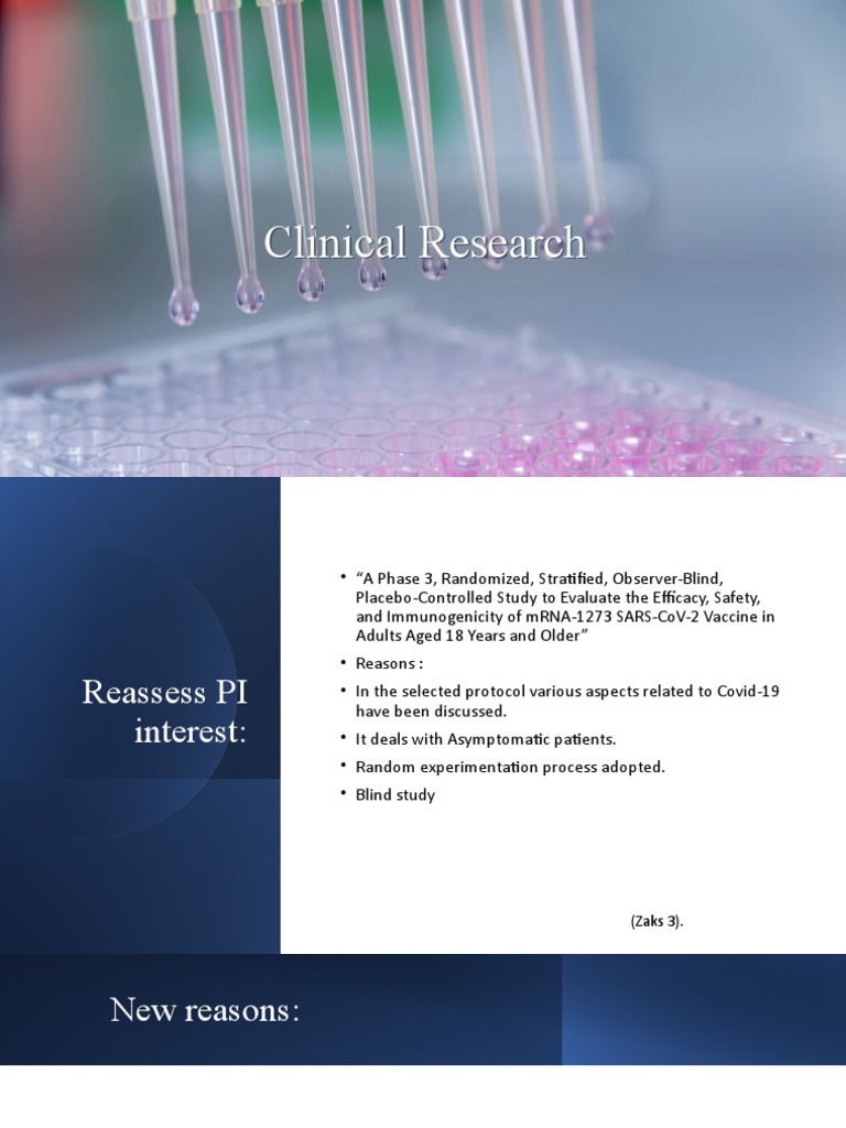Clinical Research | PDF | Clinical Trial | Phases Of Clinical Research