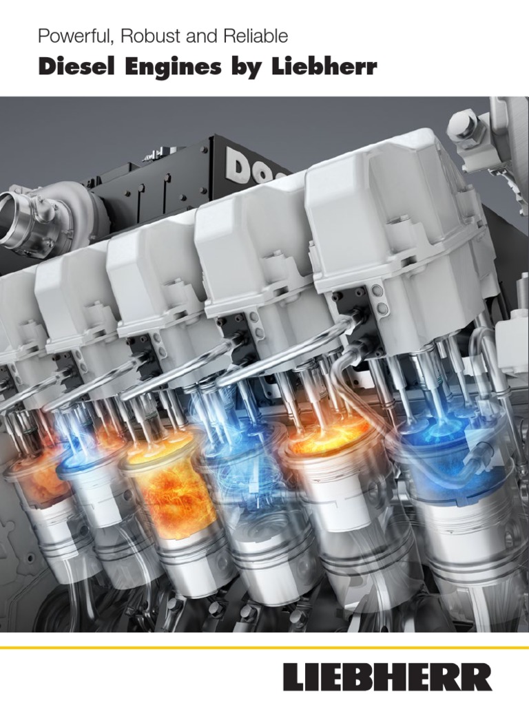 Liebherr d934 122 MM Diesel Engine | PDF | Diesel Engine | Engines