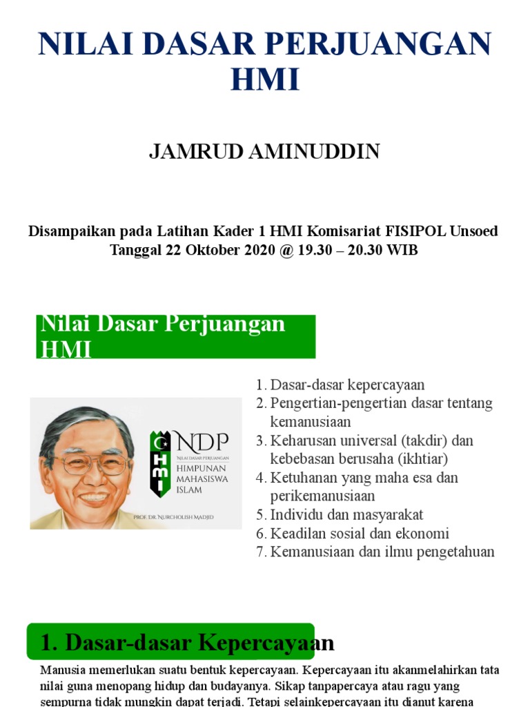 NDP Hmi | PDF | Dewasa Muda
