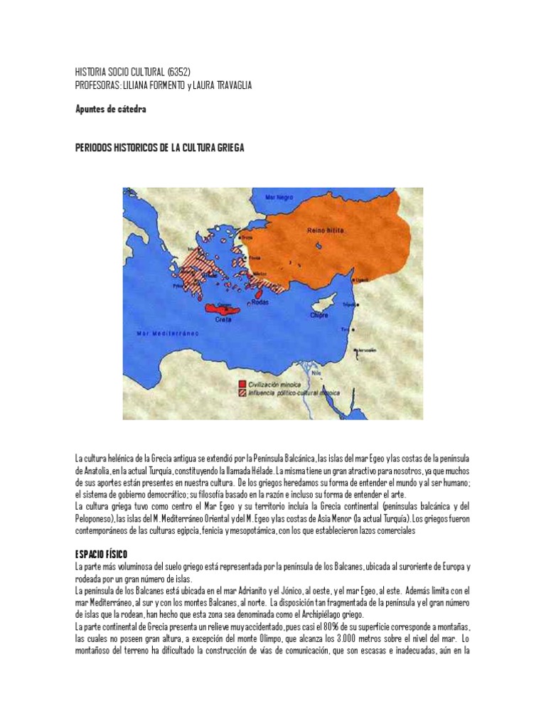 Periodos Historicos de La Cultura Griega | Descargar gratis PDF | Antigua Grecia | Guerras Greco ...