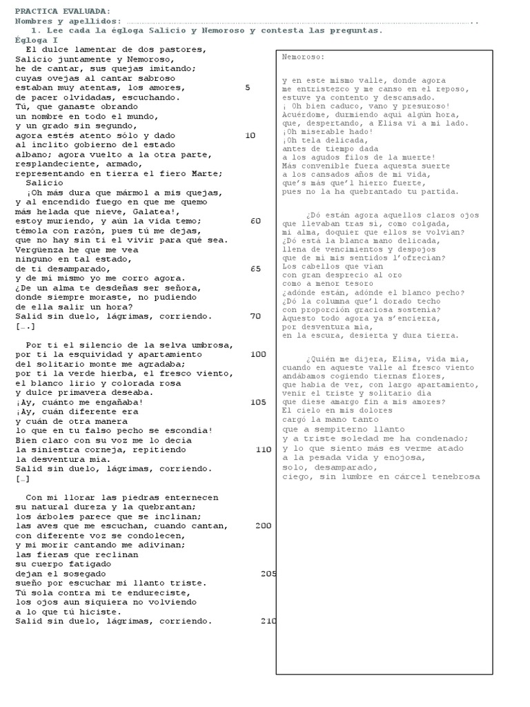 PRACTICA | PDF | Poesía