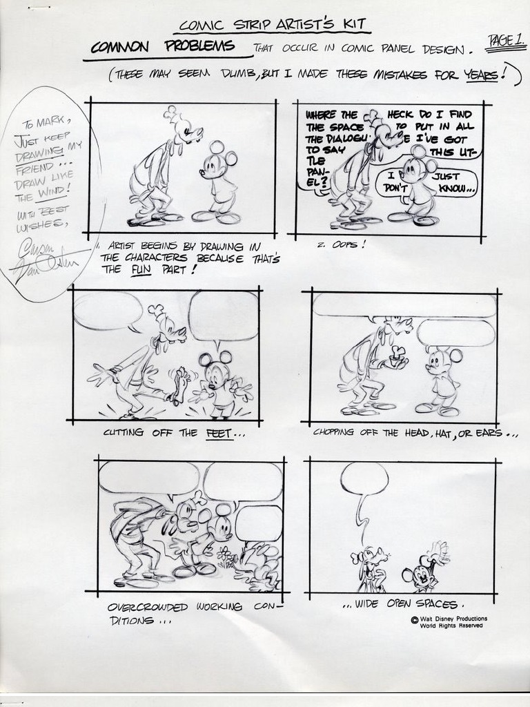 Comic Strip Artist's Kit | PDF
