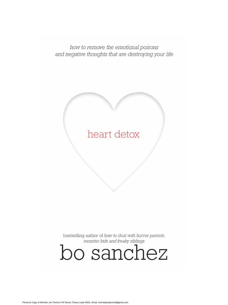 Heart Detox by Bo Sanchez | PDF | Anger | Emotions
