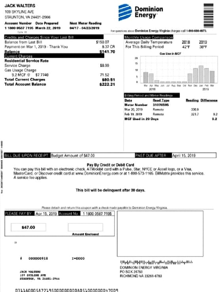 Energy Bill | PDF