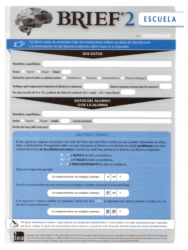 Brief 2 - Escuela | PDF