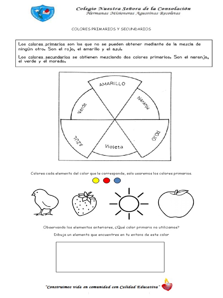 Colores Primarios y Secundarios - Clase 18 de Enero | PDF