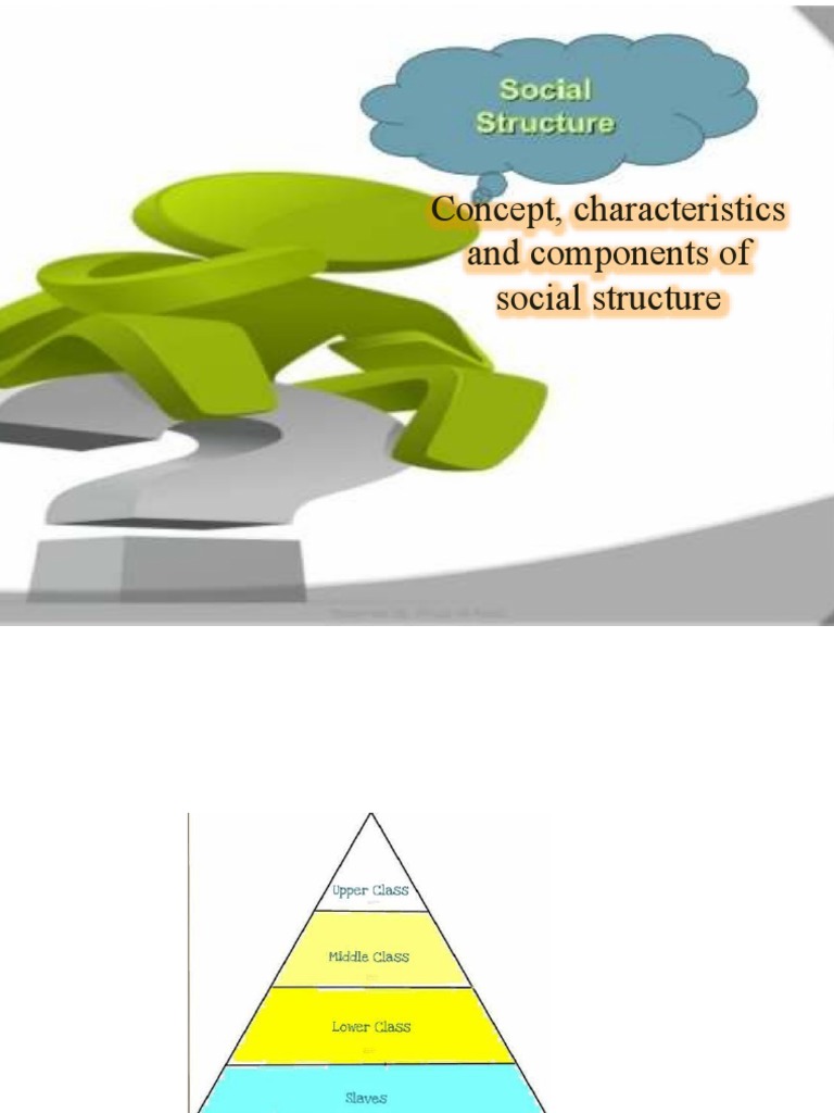 Concept, Characteristics and Components of Social Structure | PDF ...