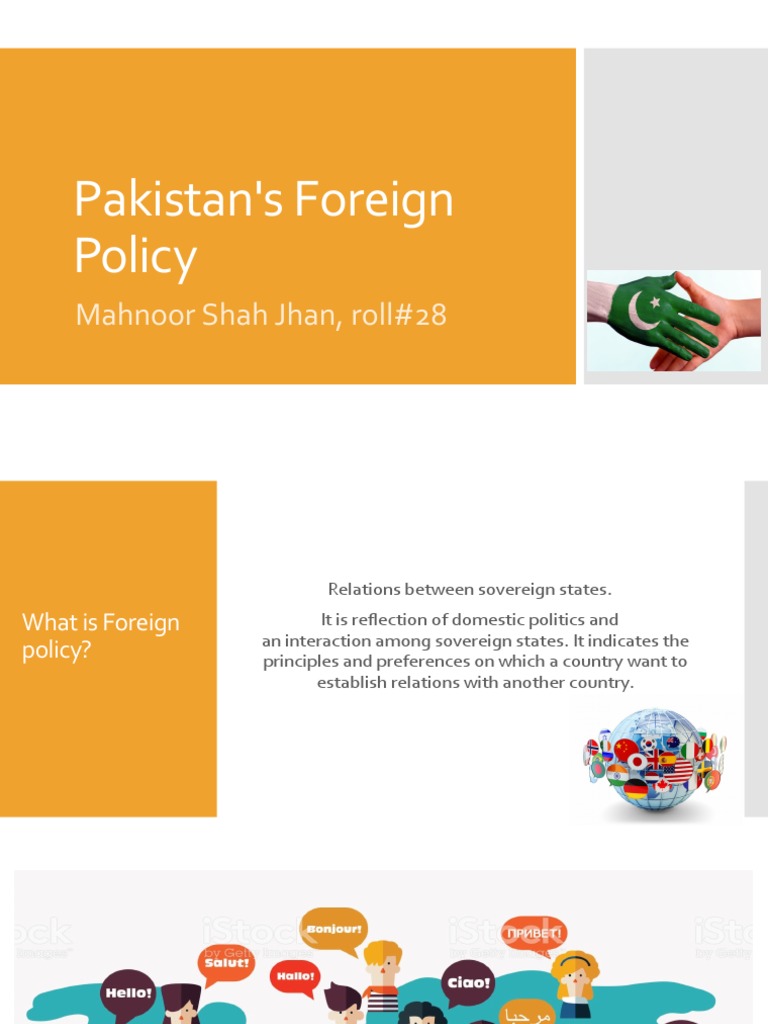Pakistan's Foreign Policy Overview | PDF | Pakistan | Foreign Policy