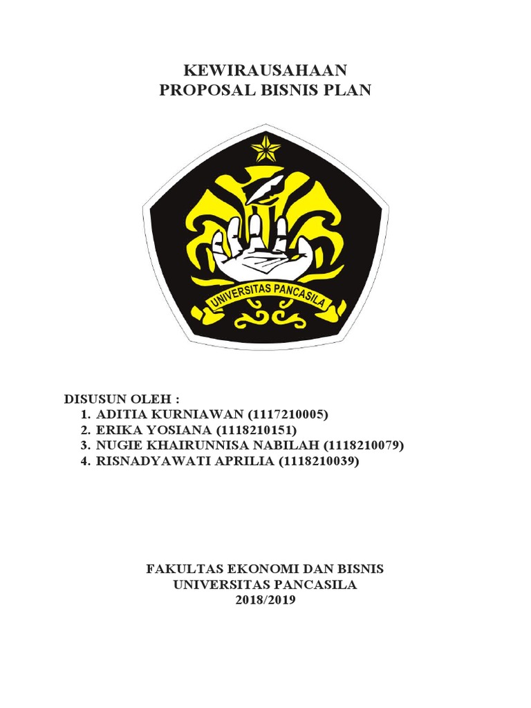 Proposal Bisnis Plan | PDF