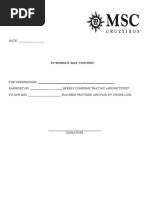 MSC Special Needs Form Instructions | PDF | Pregnancy | Wheelchair