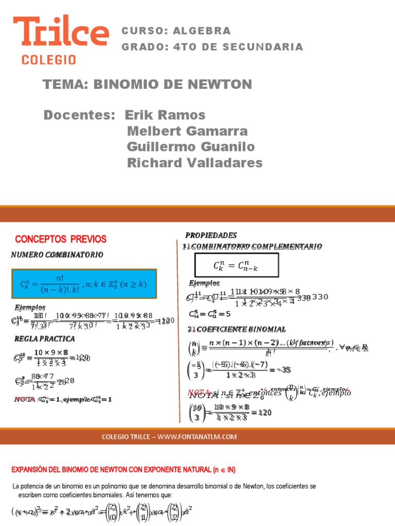 4to Algebra Semana 2 | PDF | Numbers | Elementary Mathematics