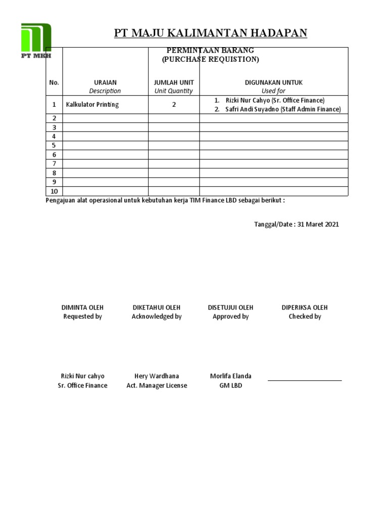 Form Peruntukkan Pr Pdf