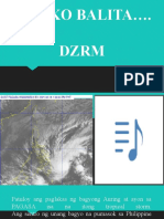 Balita Bagyo Script | PDF