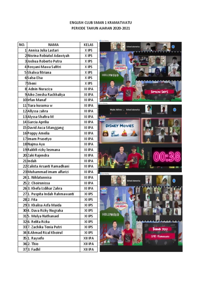 English Club | PDF