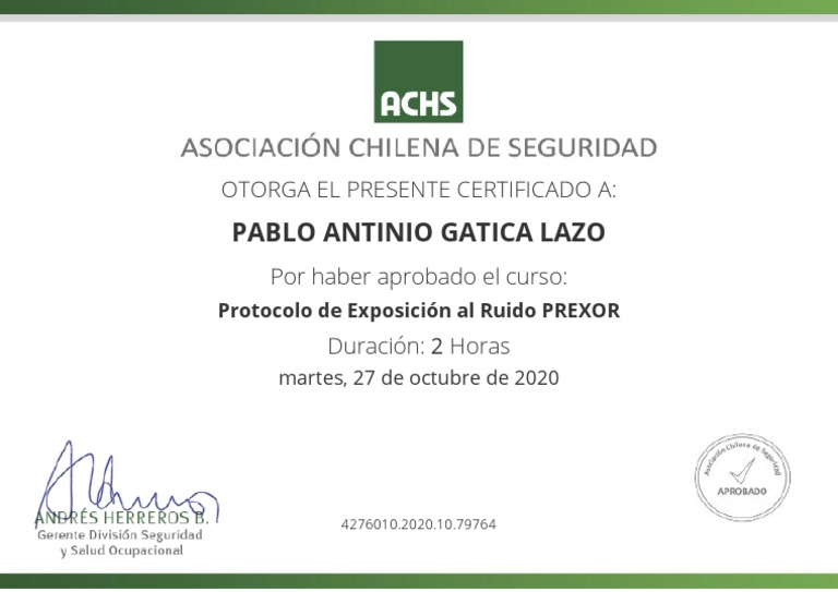 Capacitacion Pablo Gatica | PDF