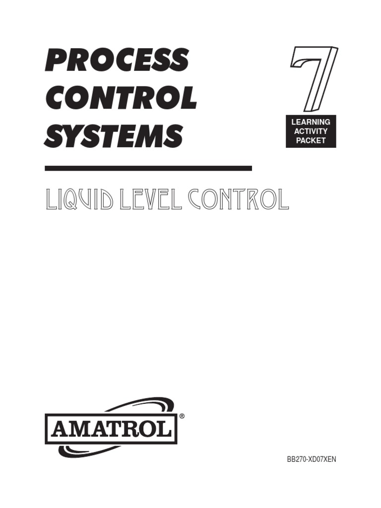 7-Liquid Level Control | PDF | Process Control | Switch