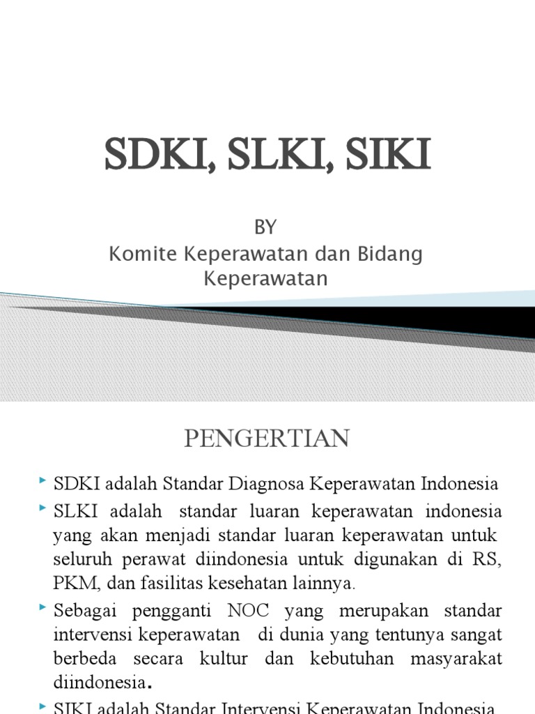 Sdki, Slki, Siki | PDF