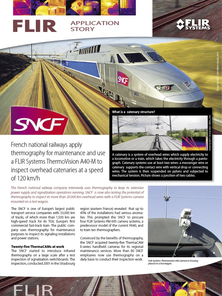 French National Railways Apply Thermography For Maintenance and Use A ...