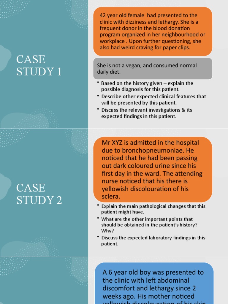 Medical Case Studies for Students | PDF
