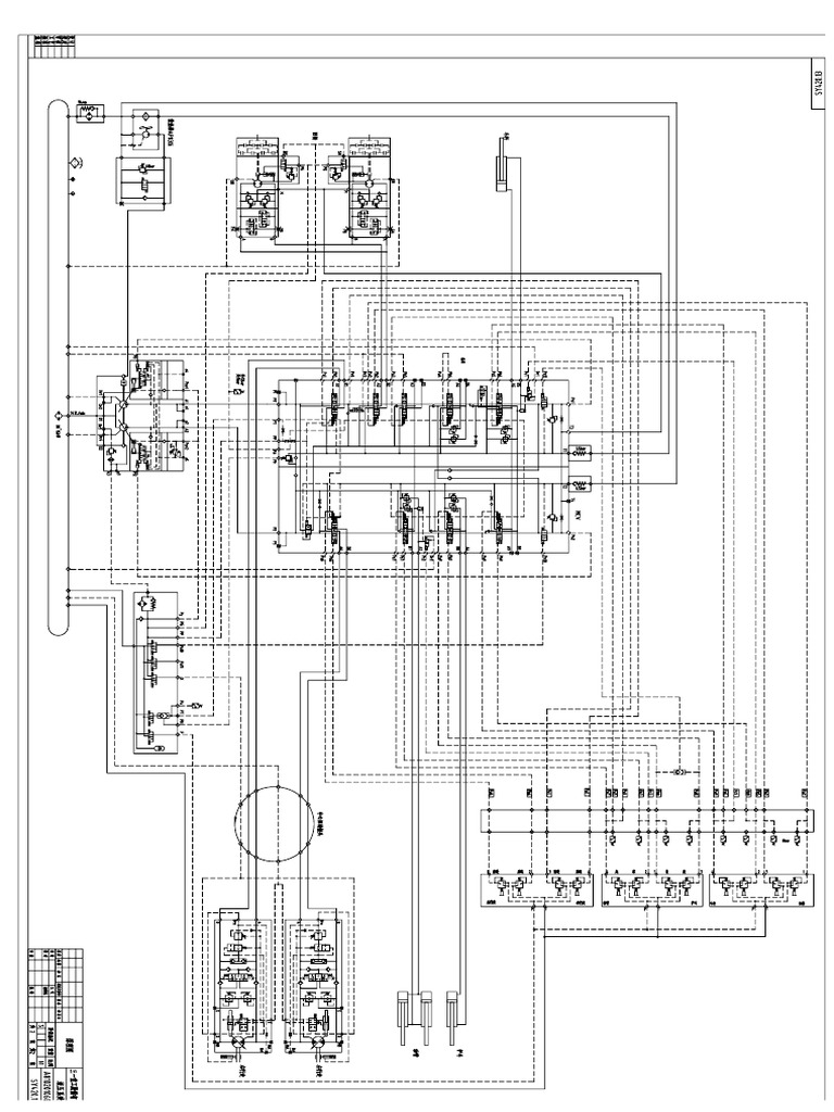 SANY SY420 Hydraulic Schematics | PDF