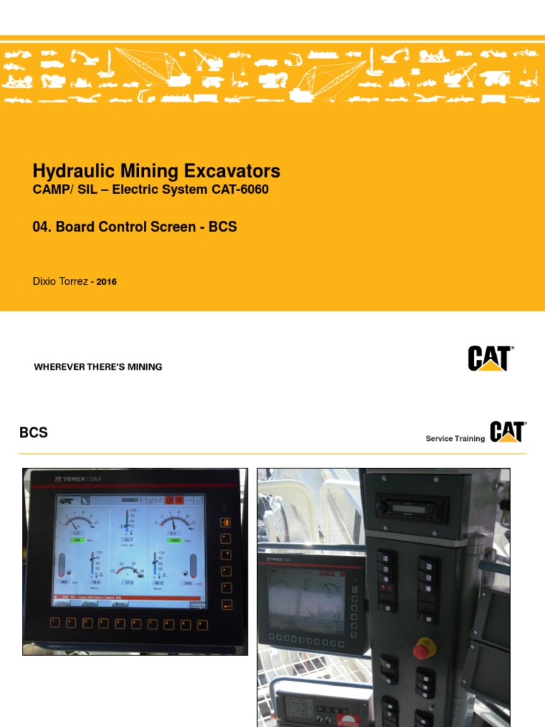 Board Control Screen - BCS - CAT | PDF | Vehicle Parts | Equipment