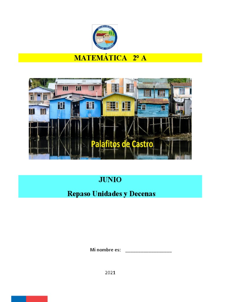 Guia Repaso Unidades y Decenas | PDF | Notación | Enseñanza de matemática