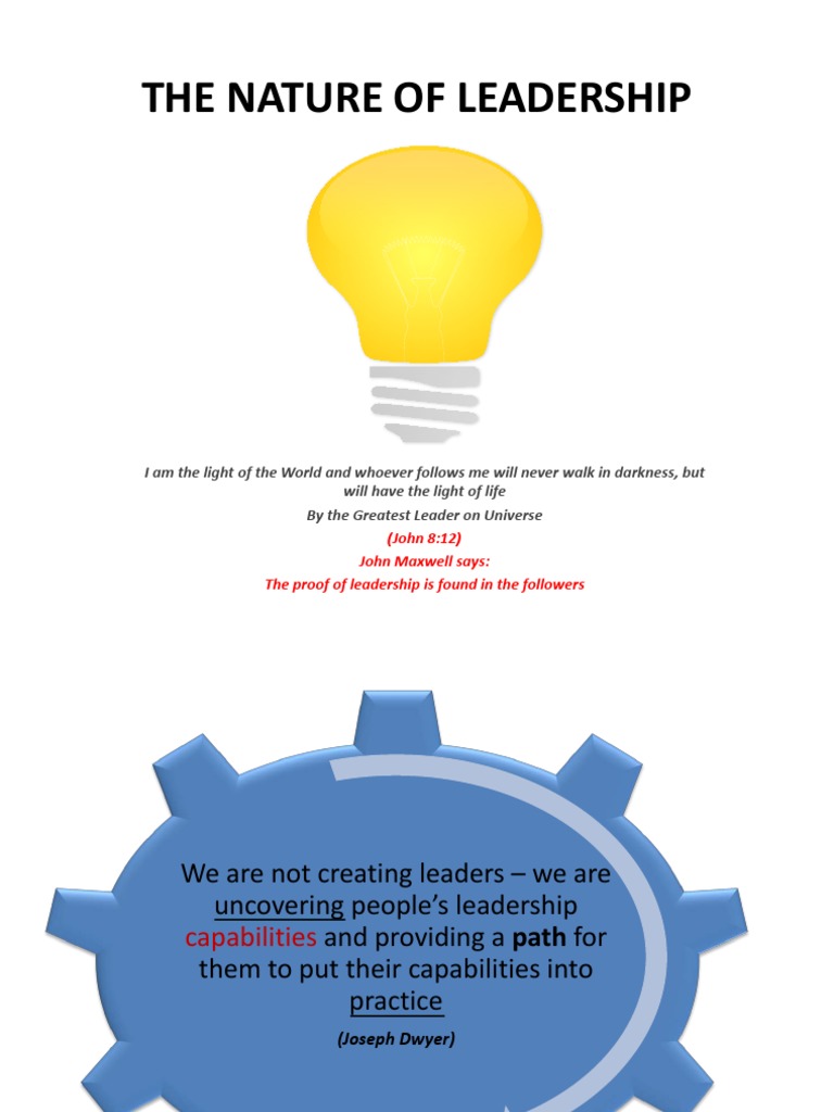 Unit 2 The Nature of Leadership | PDF | Transformational Leadership ...