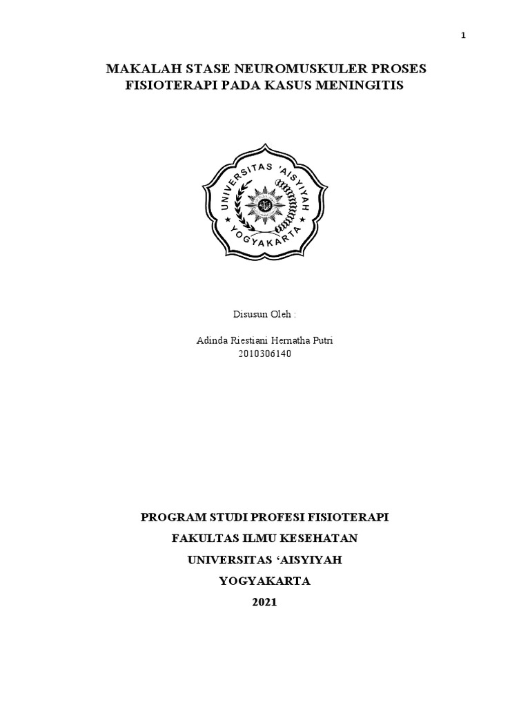 Makalah Kasus Meningitis | PDF