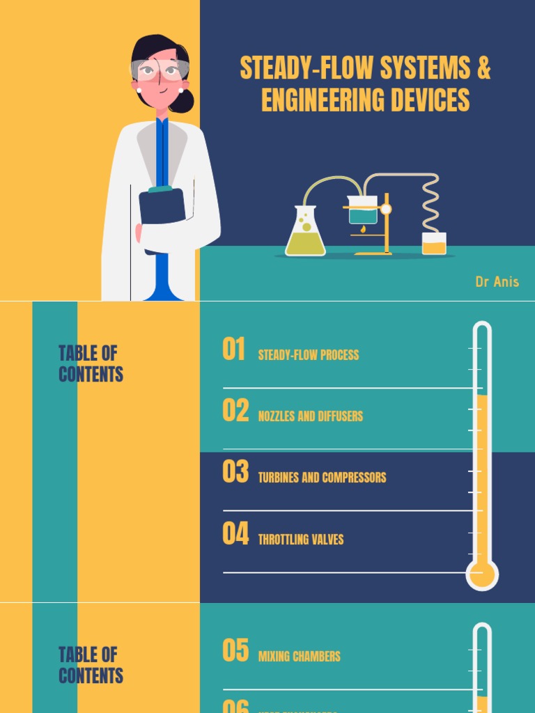 Steady-Flow Systems & Engineering Devices | PDF | Enthalpy | Heat