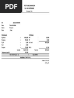 Pt. Java Anima Darmaja: Slip Gaji Karyawan | PDF