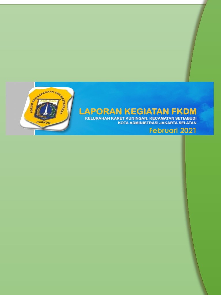 Daily Report FKDM-Karkun Februari 2021 | PDF | Teknologi & Rekayasa