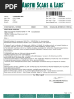 CT Scan Result Sample Template | PDF | Radiology | Ct Scan