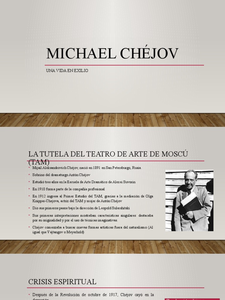 Michael Chéjov | Descargar gratis PDF | Anton Chekhov | Teatro