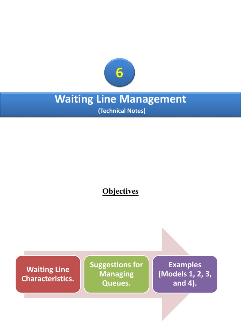 Om06 - Waiting Line Management | PDF | Statistical Theory | Applied ...