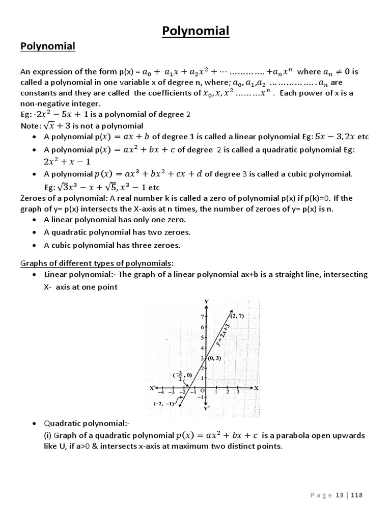 Understanding Polynomials: An In-Depth Exploration of Polynomial ...