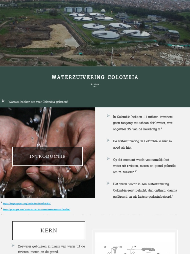 Waterzuivering Colombia | PDF