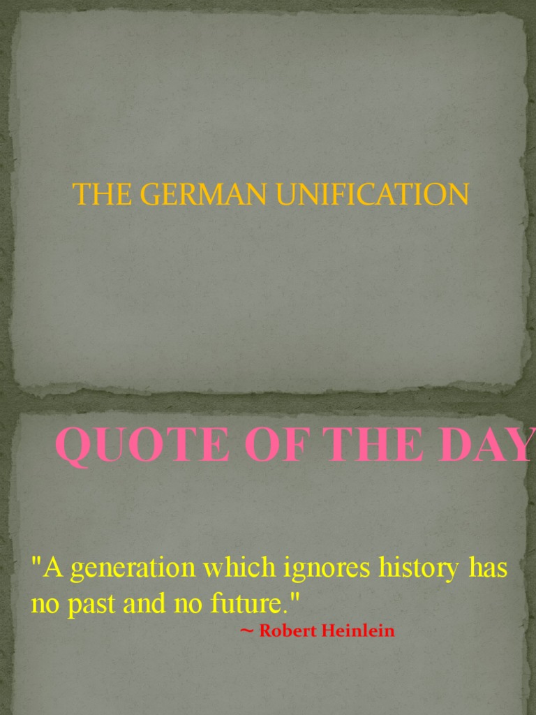 Otto von Bismarck and German Unification | PDF | German Empire | Otto ...