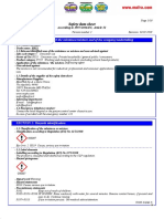 Ecolab Peroxide Cleaner Safety Data Sheet | PDF | Personal Protective ...
