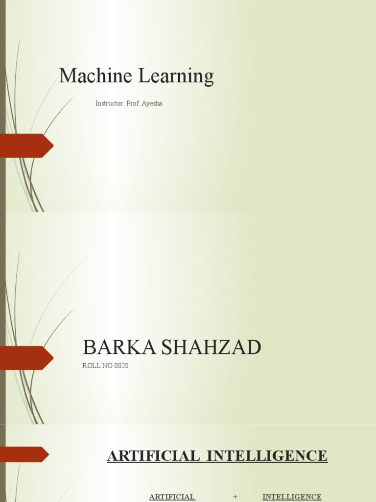 Machine Learning Guide | PDF | Speech Recognition | Machine Learning