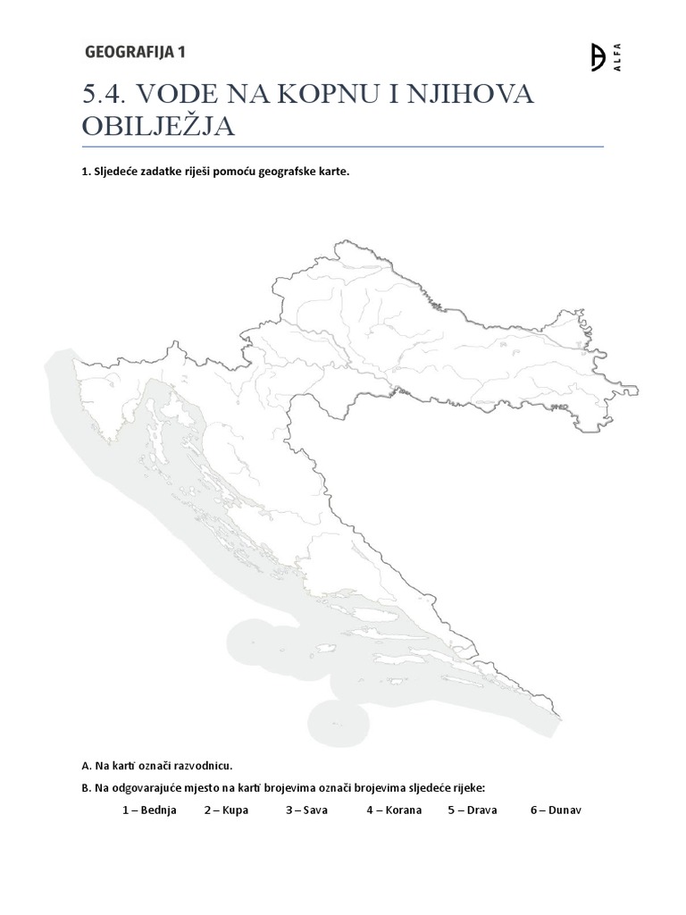 5.4. Vode Na Kopnu I Njihova Obilježja | PDF