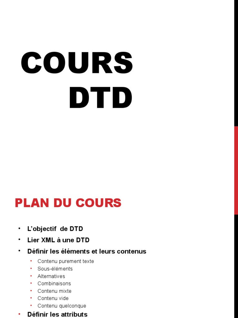 Chap2 DTD | PDF | XML | Langage de balisage