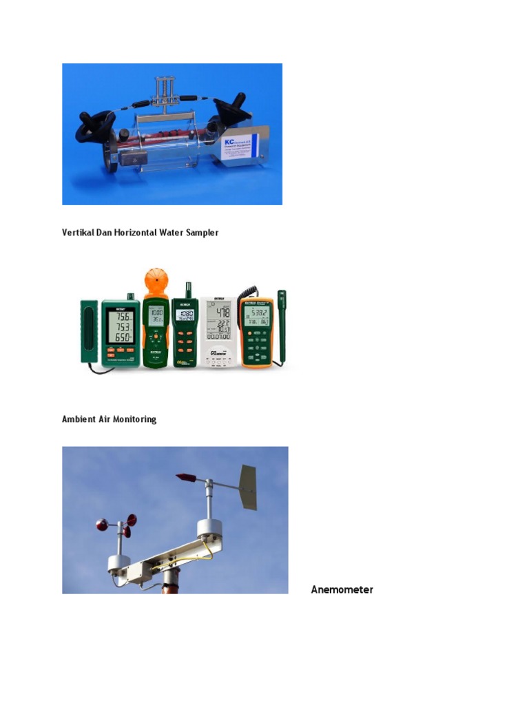 Vertikal Dan Horizontal Water Sampler | PDF